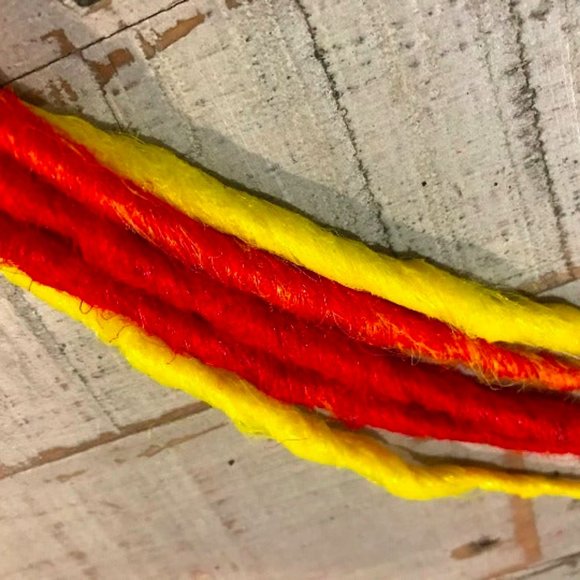 Hair | 5 Fire Flame Dreads Dreadlocks Hair Extensions New | Poshmark
